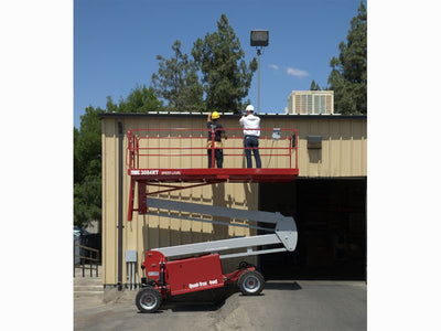 MEC 30' Scissors Lift All Terrain, Auto-Level — Gap Power