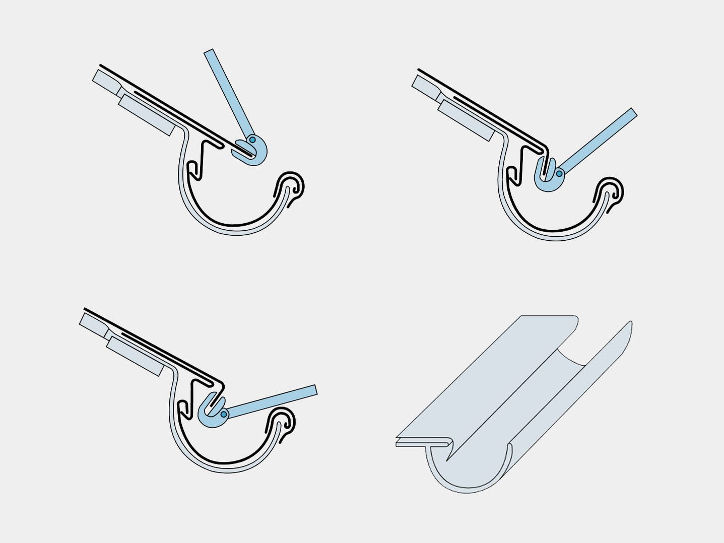 Roof Standing Seam Eave Bending and Eave Locking Tool Kit — Gap Power