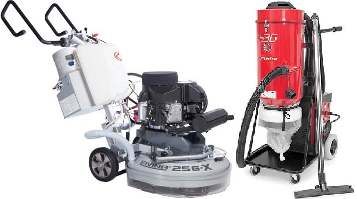 Concrete Grinder/Polisher Package, (Vac/Trailer) — Gap Power