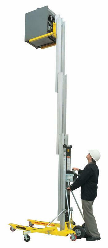 Lift Rental, 20' HVAC Lift for A/C Units 800lb cap — Gap Power