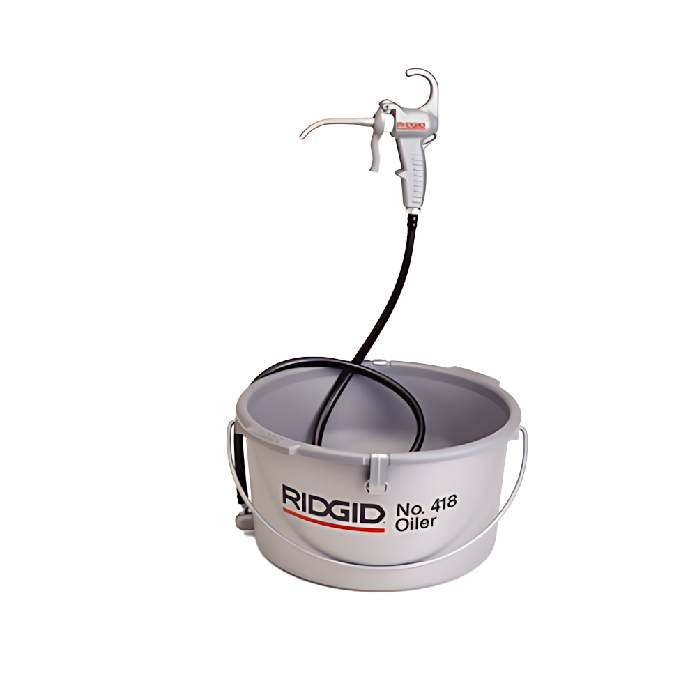 Oiler and Bucket for Manual Pipe Threading — Gap Power