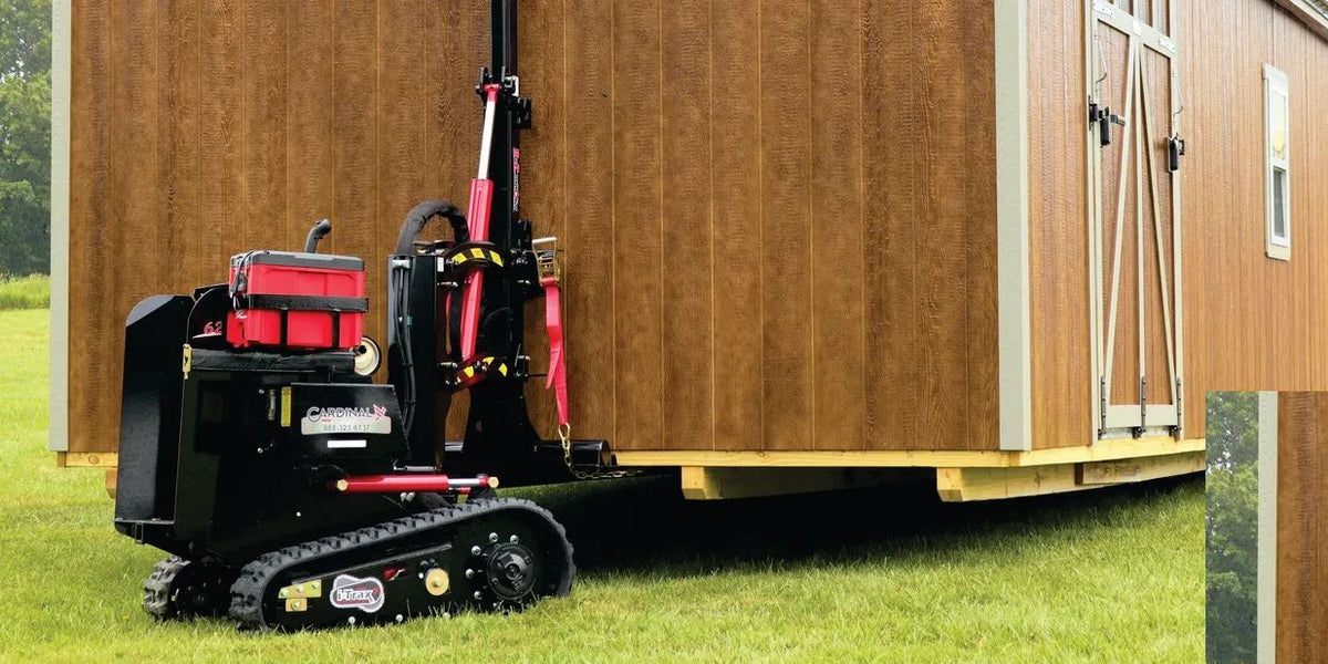 Mule Shed Mover, Rent 24 HP Tracked Model 628T by Cardinal — Gap Power