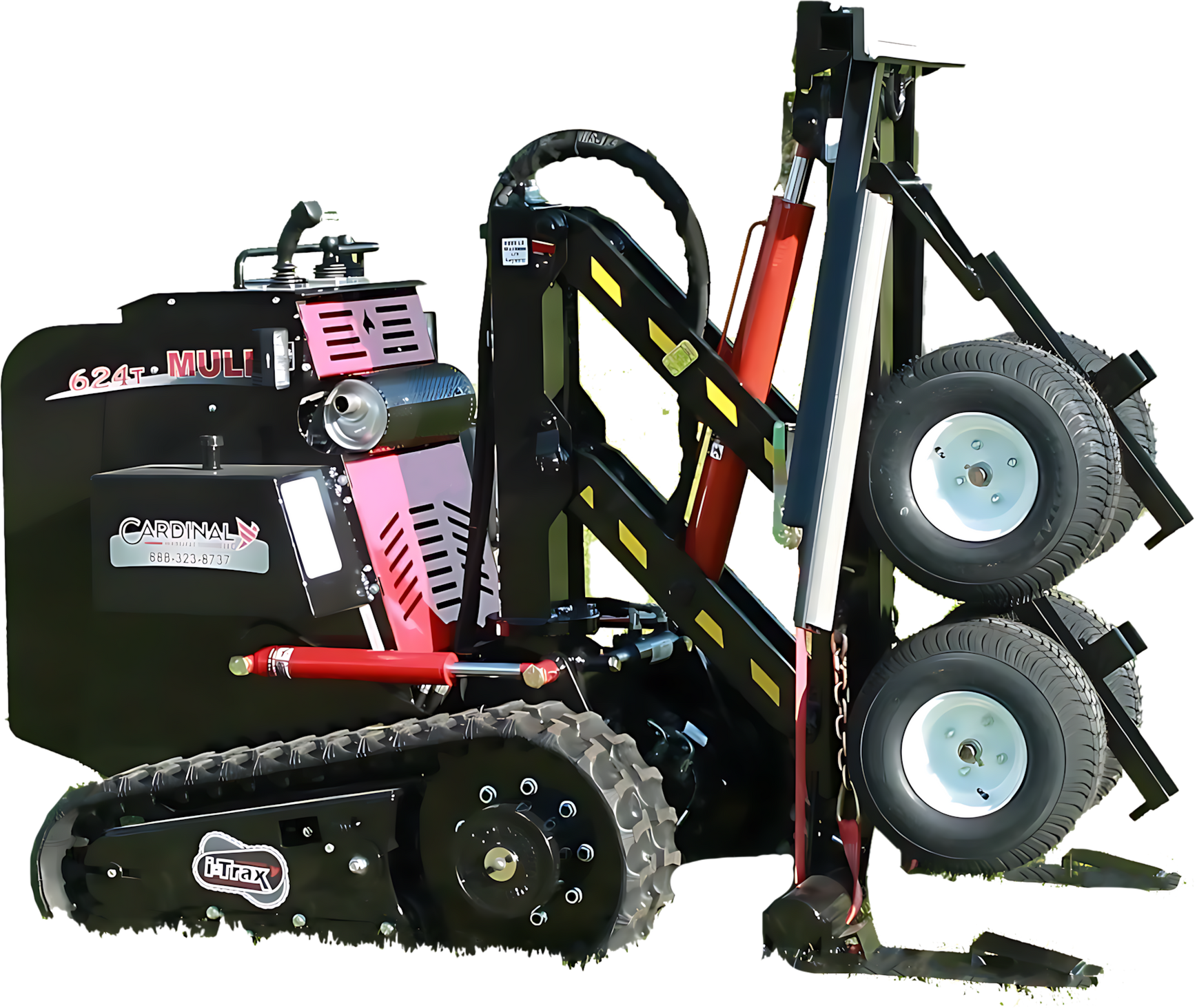 Mule Shed Mover, Rent 24 HP Tracked Model 628T by Cardinal — Gap Power