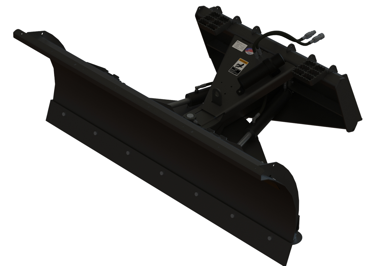 Rent a Snow Plow for Stand On Skid Loader, 48" — Gap Power