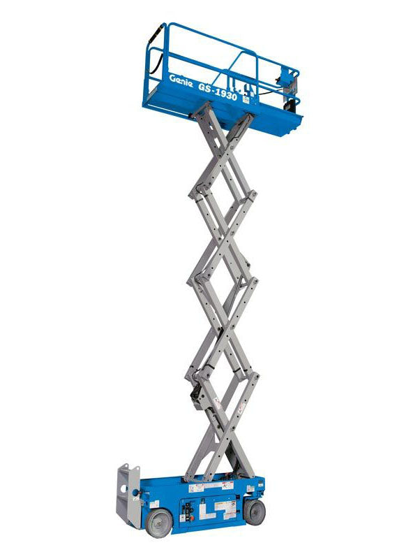 14' Scissors Lift Slab Model w Batteries — Gap Power